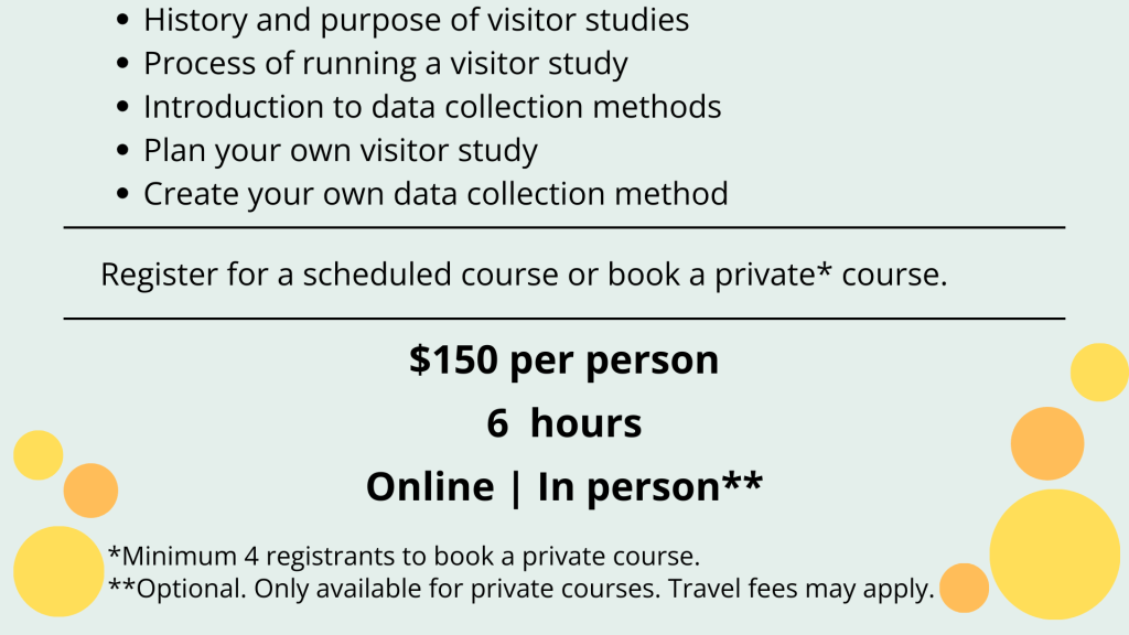 Foundations of Visitor Studies – TM Visitor Studies
